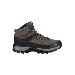 Wanderschuh CMP "Rigel Mid", Herren, Gr. 39, grau (braun, anthrazit), Obermaterial: 100% Rindsleder Leather cow., Schuhe Wanderschuh