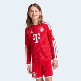 Fu&szlig;balltrikot adidas Performance "FCB H JSY YL", Jungen, Gr. 176, better scarlet, wei&szlig;, Obermaterial: 100% Polyester, Rundhals, Trikots Fu&szlig;balltrikot, f&uuml;r Kinder, mit Climacool Technologie, mit Rundhalsausschnitt