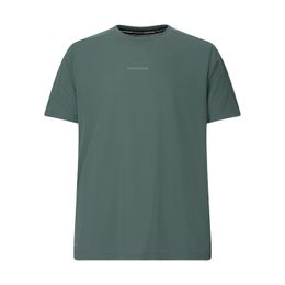 Funktionsshirt Endurance "Eleanorey jr.", Jungen, Gr. 116, gr&uuml;n (dunkelgr&uuml;n), 100% Polyester, unifarben, normal, Rundhals, Shirts Funktionsshirt, mit Quick-Dry-Funktion