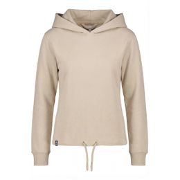 alife and kickin Kapuzensweatshirt ALIFE & KICKIN, Damen, Gr. L, pumice, 95% Baumwolle, 5% Elasthan, hoch geschlossener Ausschnitt, Sweatshirts