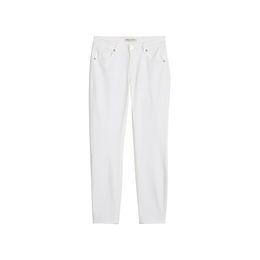 Marc O'Polo 5-Pocket-Hose MARC O'POLO "mit TENCEL&trade; Lyocell", Damen, Gr. 29, L&auml;nge 32, wei&szlig;, Denim/Jeans, Obermaterial: 64% Lyocell, 32% Baumwolle, 4% Elasthan, unifarben, slim fit kn&ouml;chelfrei, Hosen 5-Pocket-Hose