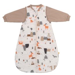 Babyschlafsack SCHLUMMERSACK "Schlafsack ohne F&uuml;&szlig;en 2.5 Tog", Baby, Gr. L: 70cm, bergtiere, Obermaterial: 100% Baumwolle CO., Schlafs&auml;cke