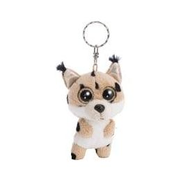 Nici Schl&uuml;sselanh&auml;nger Luchs Lenzo 9 cm, Schl&uuml;sselring braun