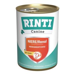 Rinti Canine Niere & Renal Huhn Hunde-Nassfutter Di&auml;tfutter 6x400g