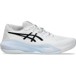 asics GEL-RESOLUTION X CLAY Tennisschuhe Herren - Gr&ouml;&szlig;e 45 - wei&szlig;