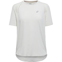 asics ROAD Funktionsshirt Damen - Gr&ouml;&szlig;e XS - wei&szlig;