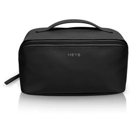 Kosmetiktasche Heys "Cosmetic Travel Bag Sch&ouml;nheit", Damen, Gr. B/H/T: 23cm x 12cm x 12cm, schwarz, Polyester, Taschen Kosmetiktasche, Make Up Case Beauty Bag Kulturbeutel