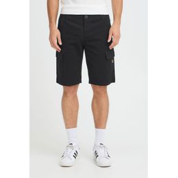 Cargoshorts Blend "BHTirol", Herren, Gr. L, US-Gr&ouml;&szlig;en, schwarz, Twill, 98% Baumwolle, 2% Elasthan, unifarben, normal normal, Hosen, L&auml;ssige Cargo-Shorts mit Taschen