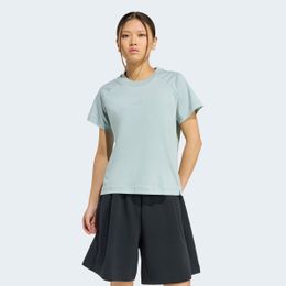 T-Shirt adidas Sportswear "W SL REG T", Damen, Gr. L, wonder sage, Obermaterial: 100% Baumwolle, Rundhals, Shirts T-Shirt