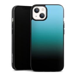 DeinDesign iPhone 13 Handy Silikon H&uuml;lle Case schwarz Handyh&uuml;lle Glitzer Muster Glitter