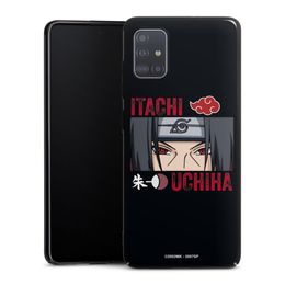 DeinDesign Galaxy A51 Handy Hard Case Schutzh&uuml;lle schwarz Smartphone Backcover Naruto Shippuden Manga Itachi Uchiha Hard Case