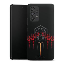 DeinDesign Galaxy A53 5G Handy Premium Case Smartphone Handyh&uuml;lle Schutzh&uuml;lle gl&auml;nzend Star Wars Kylo Ren Stormtrooper Premium Case