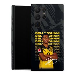 DeinDesign Galaxy S23 Ultra Handy Premium Case Smartphone Handyh&uuml;lle Schutzh&uuml;lle matt Borussia Dortmund Jobe Bellingham Bvb Premium Case