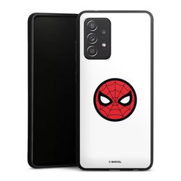 DeinDesign Galaxy A52s 5G Handy Premium Silikon H&uuml;lle Handyh&uuml;lle schwarz Case Merchandise Marvel Spiderman Silikon Premium Case