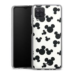 DeinDesign Galaxy A12 Handy Silikon H&uuml;lle Case transparent Handyh&uuml;lle Mickey Mouse Official Licensed Product Disney Silikon Case
