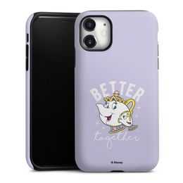 DeinDesign iPhone 11 Handy Panzer Handyh&uuml;lle robuste Outdoor H&uuml;lle Schutzh&uuml;lle matt The Beauty And The Beast Tassilo Disney Tough Case