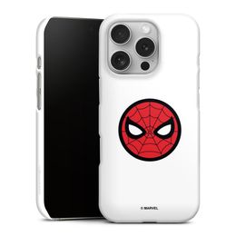 DeinDesign iPhone 16 Pro Handy Premium Case Smartphone Handyh&uuml;lle Schutzh&uuml;lle matt Merchandise Marvel Spiderman Premium Case