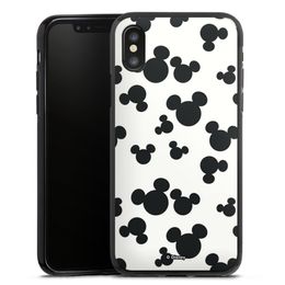 DeinDesign iPhone X Handy Silikon H&uuml;lle Case schwarz Handyh&uuml;lle Mickey Mouse Official Licensed Product Disney
