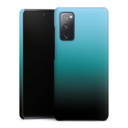 DeinDesign Galaxy S20 FE Handy Premium Case Smartphone Handyh&uuml;lle Schutzh&uuml;lle matt Two-Tone Ombre Black Premium Case