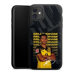 DeinDesign iPhone 11 Handy Premium Silikon H&uuml;lle Handyh&uuml;lle schwarz Case Borussia Dortmund Jobe Bellingham Bvb Silikon Premium Case