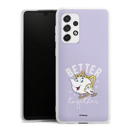 DeinDesign Galaxy A33 5G Handy Silikon H&uuml;lle Case transparent Handyh&uuml;lle The Beauty And The Beast Tassilo Disney Silikon Case