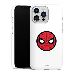 DeinDesign iPhone 13 Pro Handy Premium Case Smartphone Handyh&uuml;lle Schutzh&uuml;lle gl&auml;nzend Merchandise Marvel Spiderman Premium Case