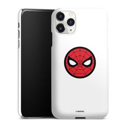 DeinDesign iPhone 11 Pro Max Handy Premium Case Smartphone Handyh&uuml;lle Schutzh&uuml;lle gl&auml;nzend Spiderman Merchandise Marvel Premium Case