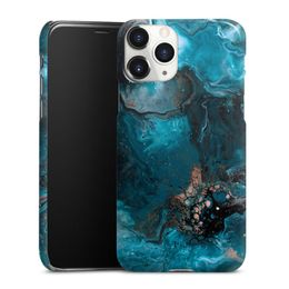 DeinDesign iPhone 11 Pro Handy Premium Case Smartphone Handyh&uuml;lle Schutzh&uuml;lle gl&auml;nzend Blue Marble Ocean Premium Case