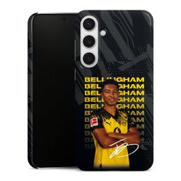 DeinDesign Galaxy S24+ Handy Premium Case Smartphone Handyh&uuml;lle Schutzh&uuml;lle gl&auml;nzend Borussia Dortmund Jobe Bellingham Bvb Premium Case