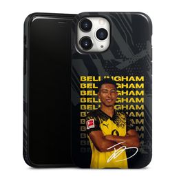 DeinDesign iPhone 11 Pro Handy Panzer Handyh&uuml;lle robuste Outdoor H&uuml;lle Schutzh&uuml;lle gl&auml;nzend Borussia Dortmund Jobe Bellingham Bvb Tough Case