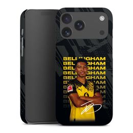 DeinDesign iPhone 17 Pro Max Handy Premium Case Smartphone Handyh&uuml;lle Schutzh&uuml;lle gl&auml;nzend Borussia Dortmund Jobe Bellingham Bvb Premium Case