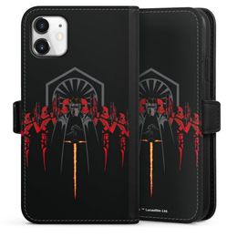 DeinDesign iPhone 11 Handy Klapph&uuml;lle Handyh&uuml;lle aus Kunst Leder schwarz Flip Case Stormtrooper Kylo Ren Star Wars Sideflip mit Lasche