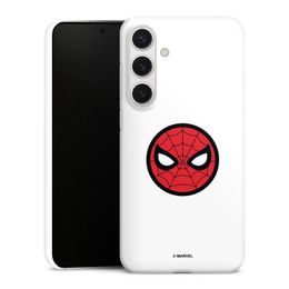 DeinDesign Galaxy S24+ Handy Premium Case Smartphone Handyh&uuml;lle Schutzh&uuml;lle gl&auml;nzend Merchandise Marvel Spiderman Premium Case