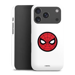 DeinDesign iPhone 17 Pro Handy Premium Case Smartphone Handyh&uuml;lle Schutzh&uuml;lle gl&auml;nzend Merchandise Marvel Spiderman Premium Case
