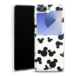 DeinDesign Galaxy Z Flip 6 Handy Hard Case Schutzh&uuml;lle transparent Smartphone Handy H&uuml;lle Mickey Mouse Official Licensed Product Disney Hard Case