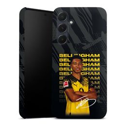 DeinDesign Galaxy A55 5G Handy Premium Case Smartphone Handyh&uuml;lle Schutzh&uuml;lle gl&auml;nzend Borussia Dortmund Jobe Bellingham Bvb Premium Case