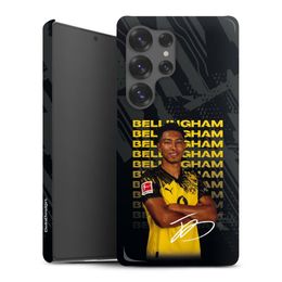 DeinDesign Galaxy S25 Ultra Handy Premium Case Smartphone Handyh&uuml;lle Schutzh&uuml;lle gl&auml;nzend Borussia Dortmund Jobe Bellingham Bvb Premium Case