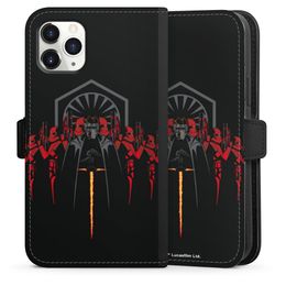 DeinDesign iPhone 11 Pro Handy Klapph&uuml;lle Handyh&uuml;lle aus Kunst Leder schwarz Flip Case Stormtrooper Kylo Ren Star Wars Sideflip mit Lasche