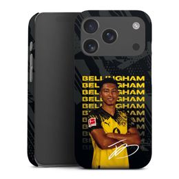 DeinDesign iPhone 17 Pro Handy Premium Case Smartphone Handyh&uuml;lle Schutzh&uuml;lle gl&auml;nzend Borussia Dortmund Jobe Bellingham Bvb Premium Case