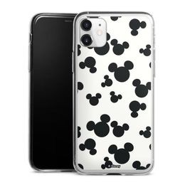 DeinDesign iPhone 11 Handy Slim Case Silikon Handyh&uuml;lle transparent H&uuml;lle extra d&uuml;nn Mickey Mouse Disney Official Licensed Product Silikon Slim Case