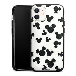 DeinDesign iPhone 12 Handy Silikon H&uuml;lle Case schwarz Handyh&uuml;lle Mickey Mouse Official Licensed Product Disney