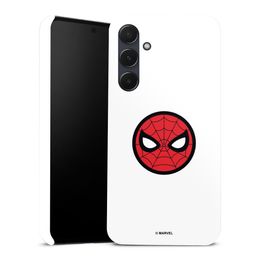 DeinDesign Galaxy A55 5G Handy Premium Case Smartphone Handyh&uuml;lle Schutzh&uuml;lle gl&auml;nzend Merchandise Marvel Spiderman Premium Case