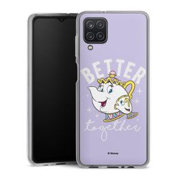 DeinDesign Galaxy A12 Handy Silikon H&uuml;lle Case transparent Handyh&uuml;lle The Beauty And The Beast Tassilo Disney Silikon Case