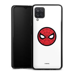 DeinDesign Galaxy A12 Handy Silikon H&uuml;lle Case schwarz Handyh&uuml;lle Merchandise Marvel Spiderman