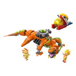 Lego&reg; Super Shadow vs. Biolizard