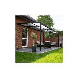 Home Deluxe Terrassen&uuml;berdachung SOLIS DELUXE - 290 x 295 x cm Grau