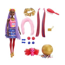 Mattel Barbie Color Reveal Hair Feature Bows