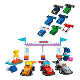 Lego&reg; F1&reg; Team Rennautos mit Rennfahrern
