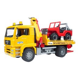 Bruder Bruder 02750 MAN TGA Abschlepp-LKW mit Gel&auml;ndewagen