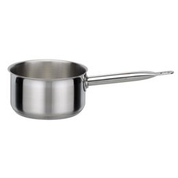 Kasserolle GSW "Le Chef", silberfarben, H:9,5cm &Oslash;:18cm, T&ouml;pfe, Kasserolle, Topf aus hochwertigem Edelstahl 18/10 in Gastro-Qualit&auml;t
